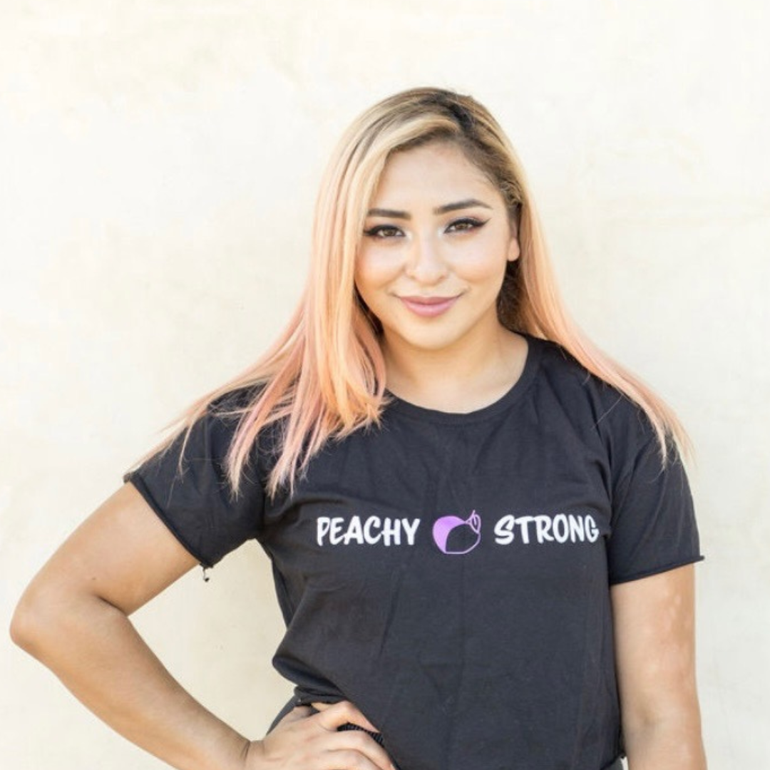 Peachy strong | #WeAllGrow Latina